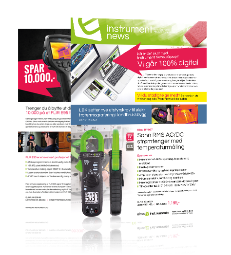 Måleinstrument og måleutstyr fra Elma Instruments